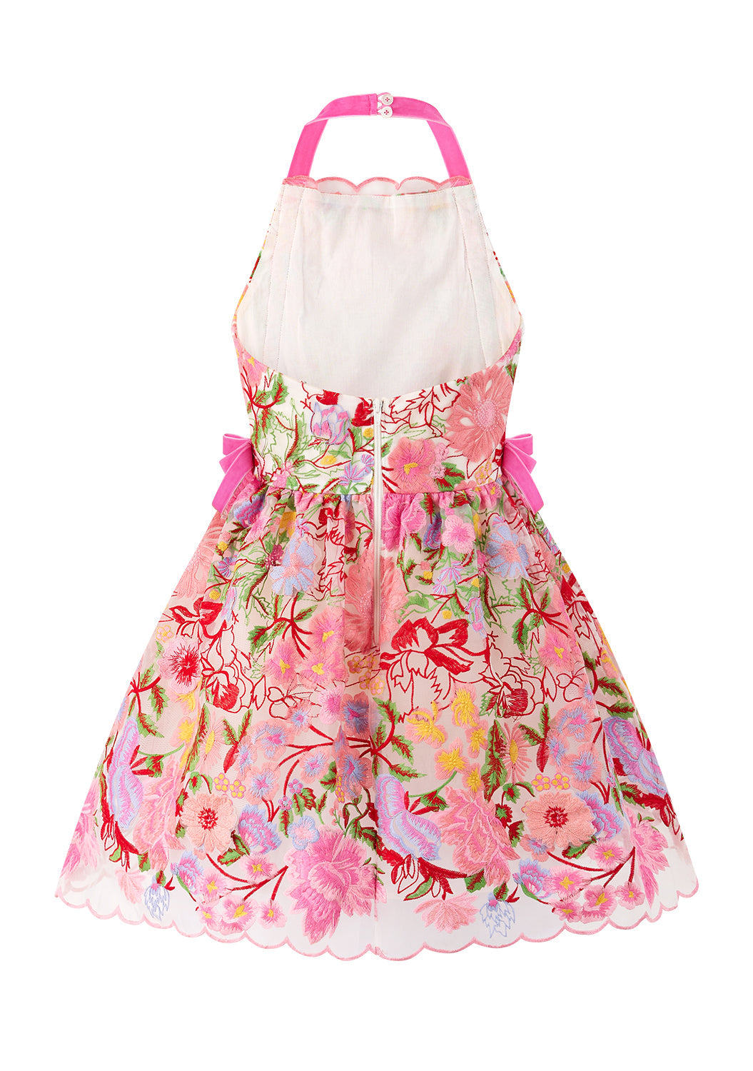 Glam Embroidered Mini Dress – Marlo Kids Worldwide