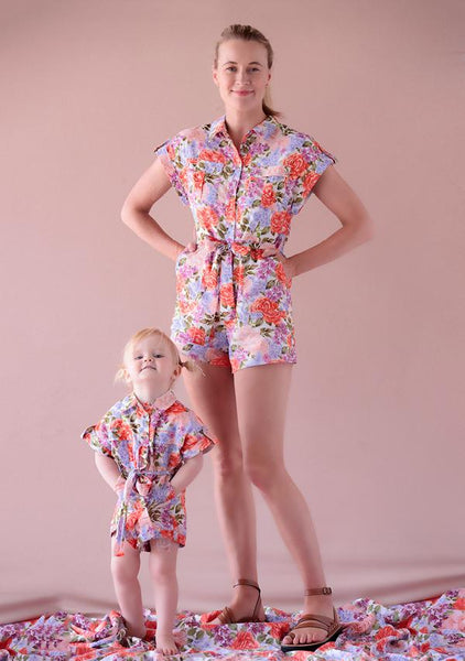Azalea Floral Romper (Women) – Marlo Kids Worldwide